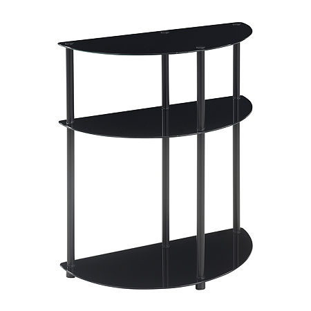 Click here for Design2go Glass Top Metal Console Table  One Size... prices