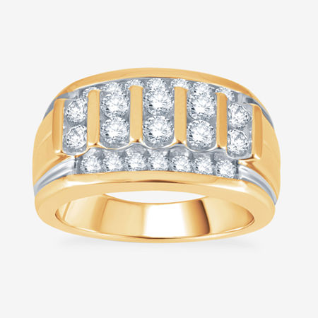 Click here for Mens 1Â½ CT. T.W. Genuine Diamond 10K or 14K Gold... prices