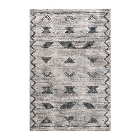 Click here for Nuloom Aura Geometric Indoor Rectangular Area Rug... prices