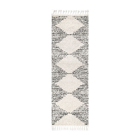 Click here for Nuloom Bria Kitchen Runner  One Size  White prices