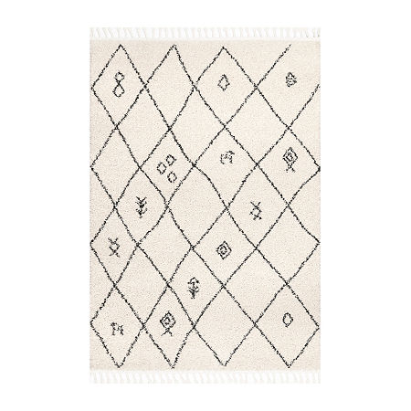 Click here for Nuloom Chrissy Geometric Indoor Rectangular Accent... prices