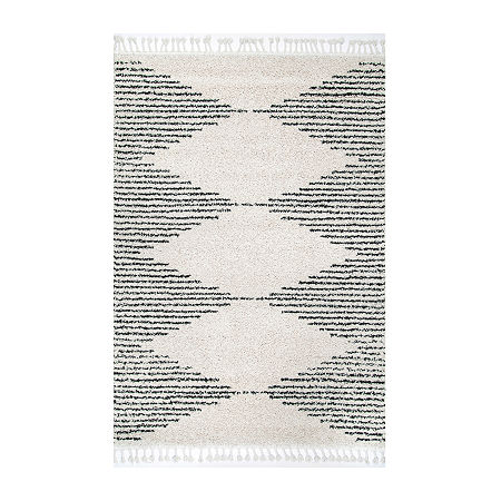 Click here for Nuloom Sqbria Striped Indoor Square Area Rug  One... prices