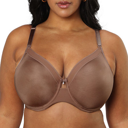 Click here for Curvy Couture Silky Smooth Unlined Underwire Bra -... prices