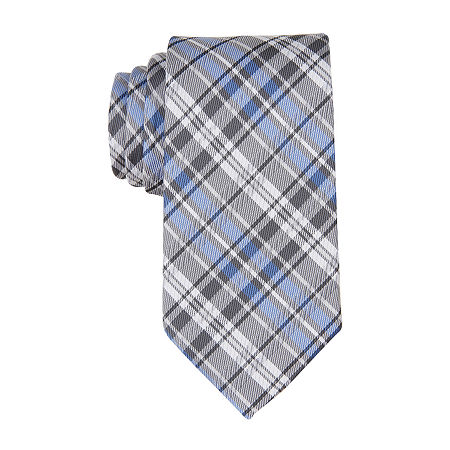 Click here for Stafford Pasion Plaid Tie  One Size  Black prices
