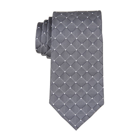 Click here for Stafford Money Checked Tie  One Size  Black prices