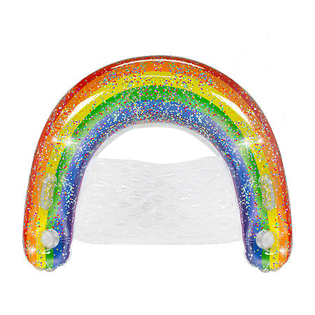 Click here for PoolCandy Classic Rainbow Glitter Sun Chair Large... prices