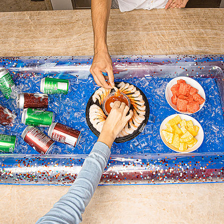 Click here for PoolCandy Stars & Stripes Glitter Buffet Cooler  O... prices