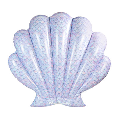 PoolCandy Mermaid Giant 60IN Shell Island, Color: Purple - JCPenney