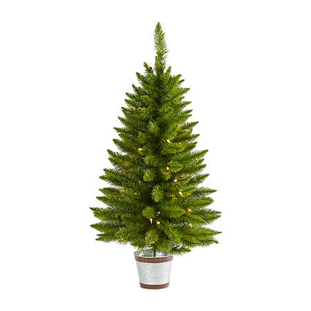 Click here for Nearly Natural Providence Faux 3 Foot Pre-Lit Pine... prices