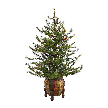 Click here for Nearly Natural Vancouver Mountain Faux 4 1/2 Foot... prices