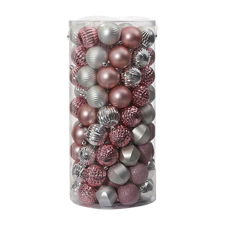 Click here for Nearly Natural Shatterproof Tree Pink Box 100-pc.... prices