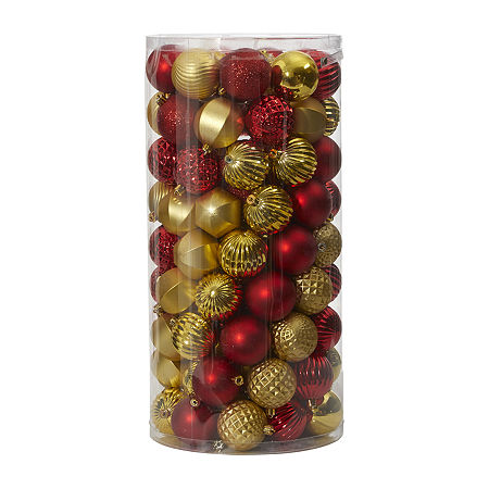 Click here for Nearly Natural Shatterproof Tree Red Set 101-Pc Ch... prices