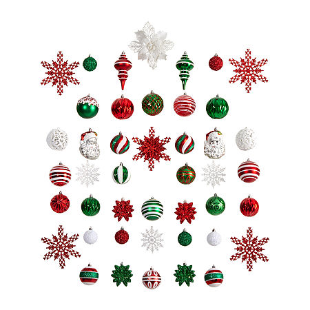 Click here for Nearly Natural Set Count 70-pc. Christmas Ornament... prices