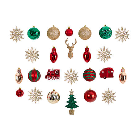 Click here for Nearly Natural Set Count 25-pc. Christmas Ornament... prices