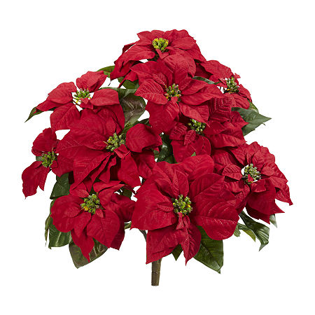 Click here for Nearly Natural 24in. Poinsettia Artificial Plant 2... prices