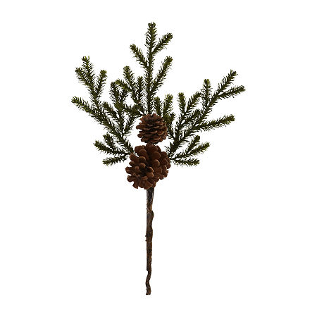Click here for Nearly Natural Pine & Pinecone Faux Bundle Set Of... prices