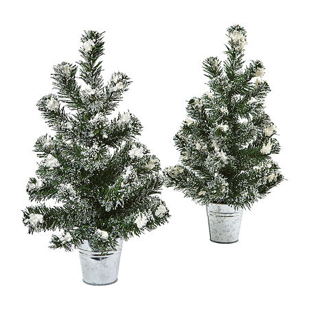 Click here for Nearly Natural Snowy Minis With Planters 1 1/2 Fee... prices