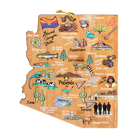 Click here for Totally Bamboo State Shaped Serving and Cutting Bo... prices