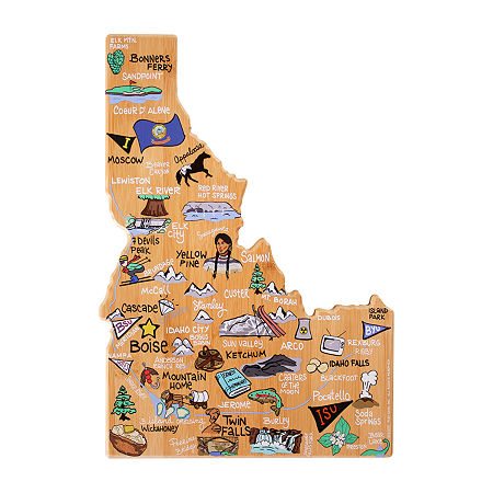Click here for Totally Bamboo State Shaped Serving and Cutting Bo... prices