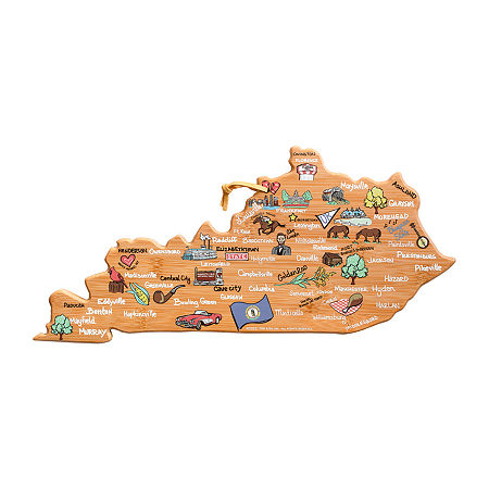 Click here for Totally Bamboo State Shaped Serving and Cutting Bo... prices