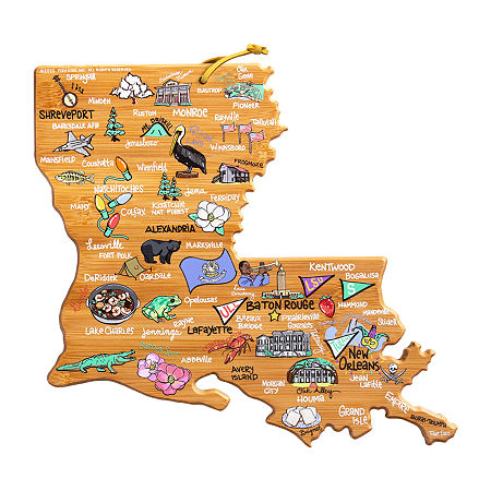 Click here for Totally Bamboo State Shaped Serving and Cutting Bo... prices