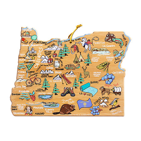 Click here for Totally Bamboo State Shaped Serving and Cutting Bo... prices