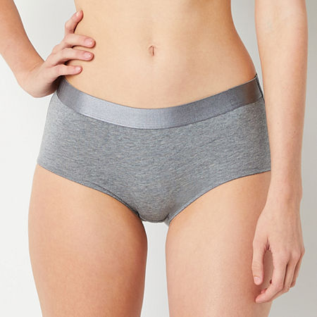 Click here for Arizona Body Cotton Elastic Waist Boyshort Panty... prices