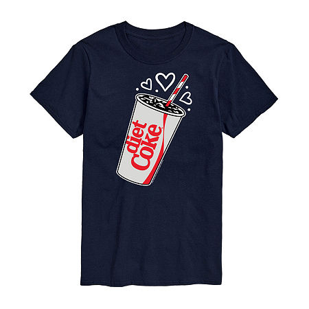 Click here for Mens Short Sleeve Diet Coke Graphic T-Shirt  Mediu... prices