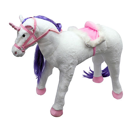 Click here for Ponyland Toys Standing Unicorn with Sound  One Siz... prices