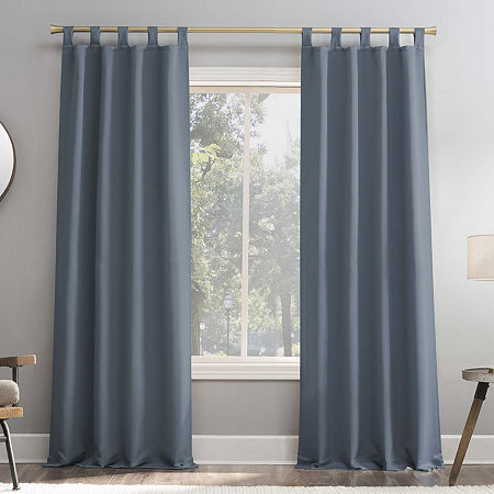 Sun Zero Preston Tab Top Blackout Curtain Collection