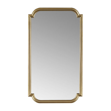 Madison Park Adelaide Gold-Tone Scalloped Wood Wall Mirror - Gold