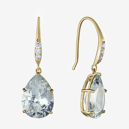 Click here for Sparkle Allure Womens Cubic Zirconia 14K Gold Over... prices