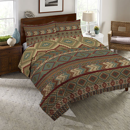 Click here for Laural Home Country Mood Sage Quilt Set  One Size... prices