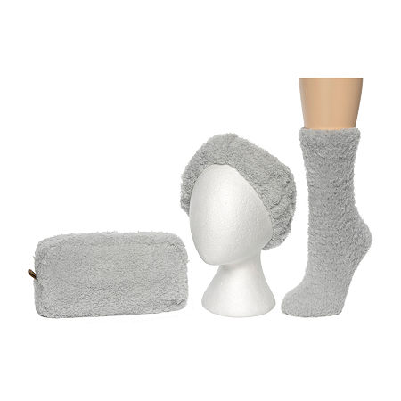 Click here for Bearpaw Super Plush Gift Set Womens 3-pc. Crew Soc... prices