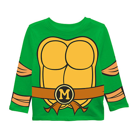 Click here for Toddler Boys Round Neck Long Sleeve Regular Fit Te... prices