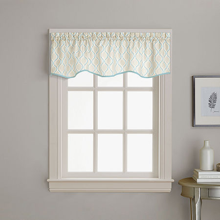 Click here for CHF Morocco Rod Pocket Scallop Valance  One Size... prices