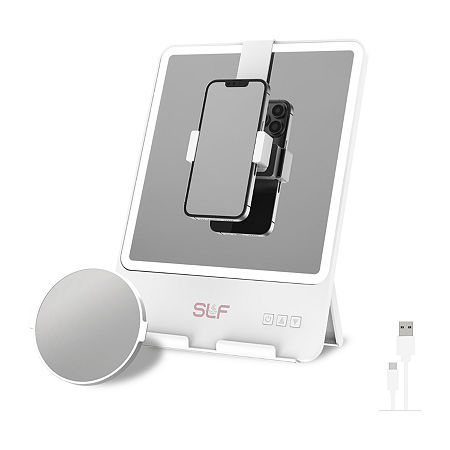 Click here for Slf Led Travel Makeup Mirror  One Size  White prices