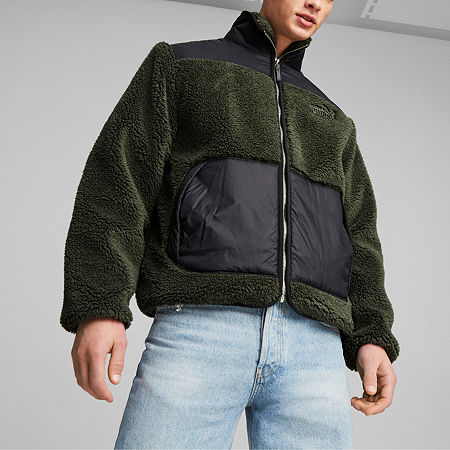 Click here for PUMA Mens Midweight Coat  Medium  Green prices