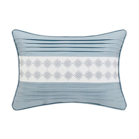 Click here for Royal Court Rectangular Throw Pillow  One Size  Bl... prices