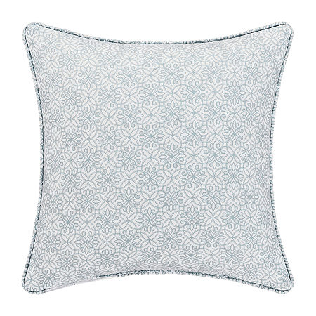 Click here for Royal Court Square Throw Pillow  One Size  Blue prices