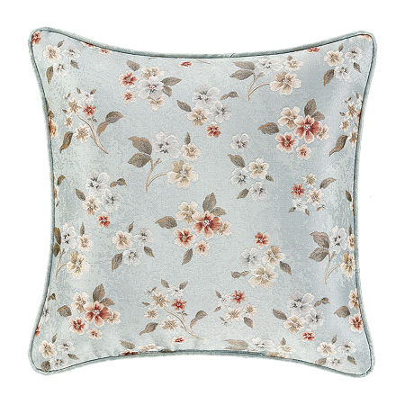 J Queen New York Prestige Square Decorative Pillow  18 x 18 - Spa