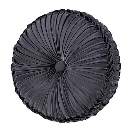 Click here for Queen Street Round Throw Pillow  One Size  Blue prices