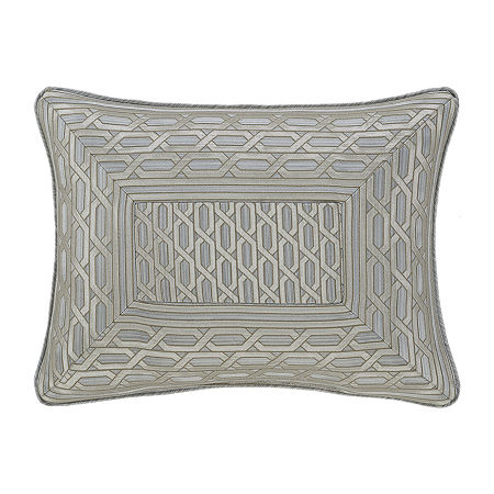 J Queen New York Metropolitan Boudoir Decorative Pillow  15 x 20 - Cloud