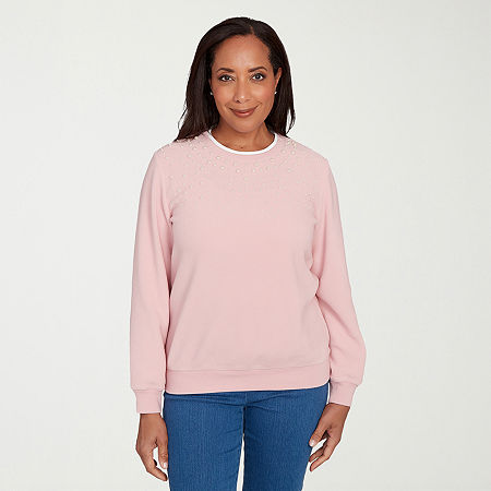 Click here for Alfred Dunner Classics Womens Crew Neck Long Sleev... prices
