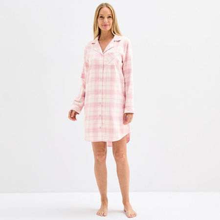 Click here for Liz Claiborne Womens Flannel Long Sleeve Nightshir... prices