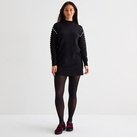 Click here for by&by Womens Long Sleeve Sweater Dress Juniors  La... prices