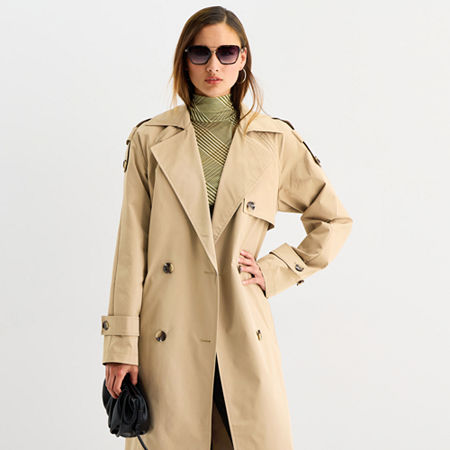 Click here for Worthington Womens Lightweight Trench Coat  Small... prices