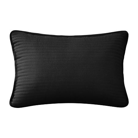 Click here for Royal Court Rectangular Throw Pillow  One Size  Bl... prices