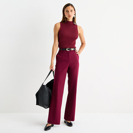 Click here for Worthington Womens Modern Perfect Trouser  8  Red prices