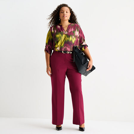 Click here for Worthington Plus Womens Modern Perfect Trouser  22... prices